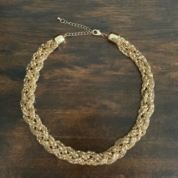 Jewelry | Braided Gold Necklace 185215 Long | Poshmark